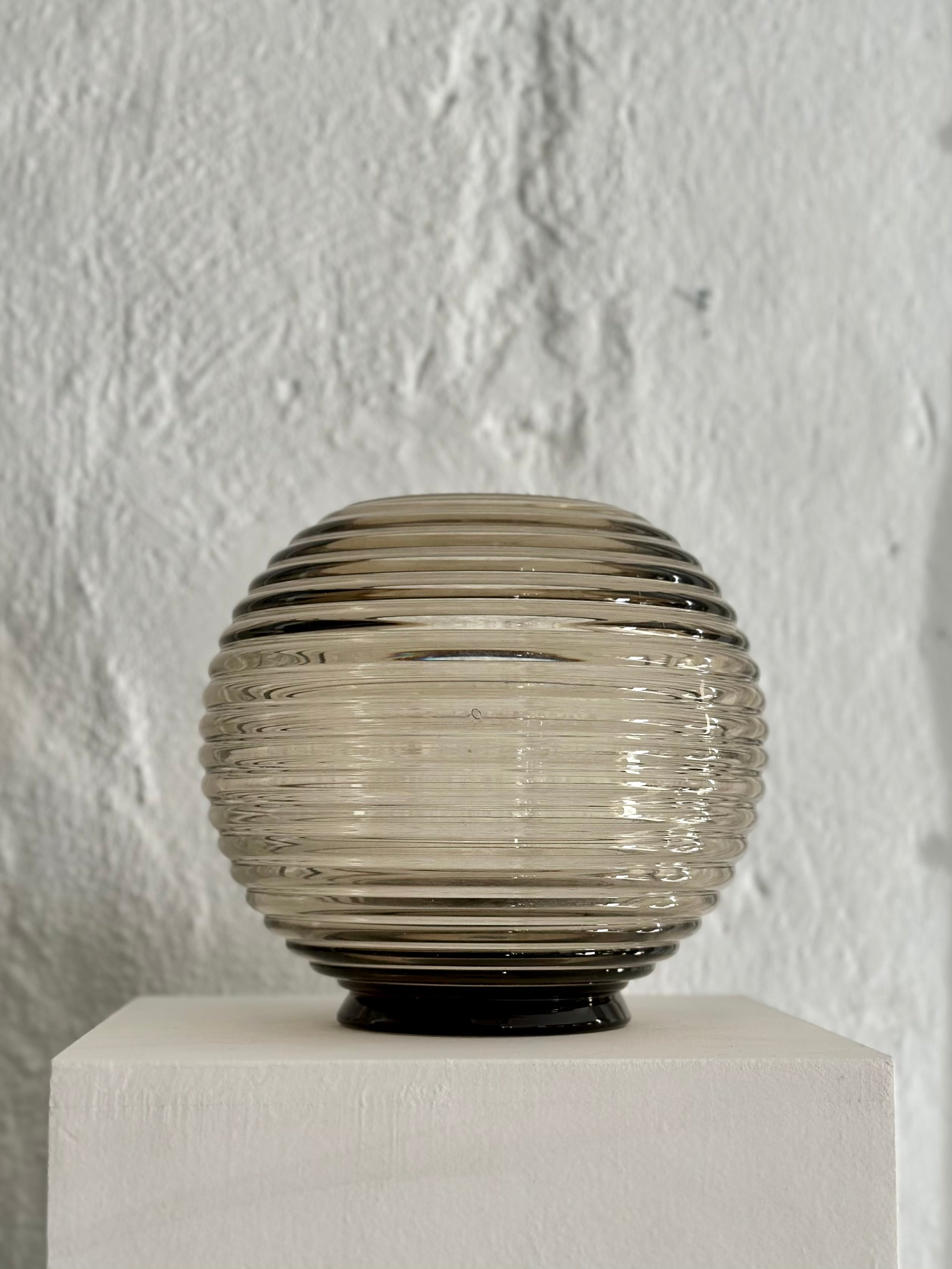 Edvard Hald Smoked Glass Vase – SCHILLER DUFVA